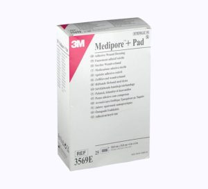 3M Medipore + Pad Soft Cloth Adhesive Wound Dressing -3569E - MedKart ...
