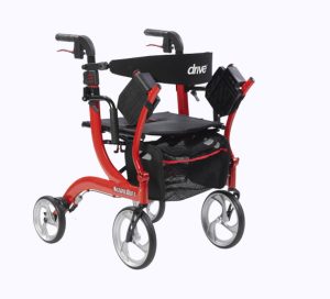 Drive Medical Nitro Duet Rollator and Transport Wheelchair - MedKart Online