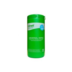CLINELL UNIVERSAL WIPES TUB 100'S - MedKart Online