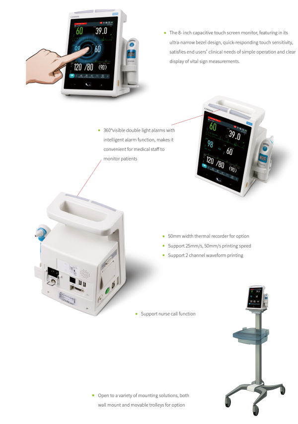 Comen – NC5 Vital Signs Monitor - MedKart Online